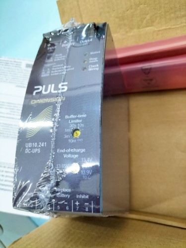 PULS DIMENSION POWER SUPPLY MODEL:UB10.241 DC-UPS 10ADC-UPS 24V UNI ...