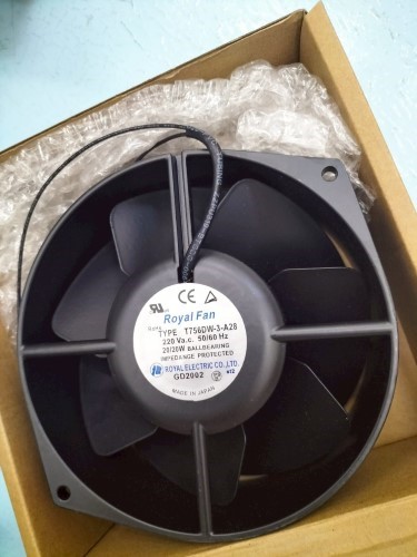 ROYAL FAN MODEL: T756DW-3-A28 220VAC 20/20W 50/60HZ ราคา 1,950.00 บาท
