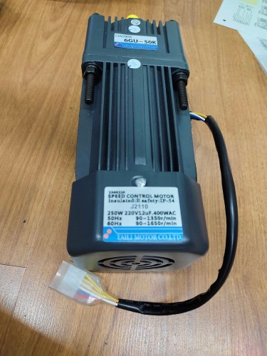 TAILI NATTAKIT GEAR MOTOR SPEED CONTROLLER MOTOR MODEL: J2110 250W 220V ...