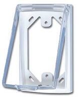 [R134] WEATHERPROOF COVER FOR PLATE AND SOCKETS (IP44) 223V ราคา 215 บาท