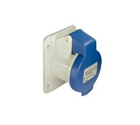 [R198] STRAIGHT SOCKETS IP44 รุ่นสกรู (SCREW) PKF32G435 สีแดง ราคา 257 บาท