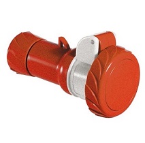 [R232] WANDER SOCKETS IP67 รุ่นสกรู (SCREW) PKF32M734 สีแดง ราคา 335 บาท