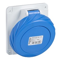 [R256] SLOPING SOCKETS IP67 รุ่นสกรู (SCREW) PKF32F723 สีฟ้า ราคา 297 บาท