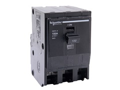 [R344] SQUARE D MINIATURE CIRCUIT BREAKER QOH-X 3 โพล QOH370XT ราคา ...