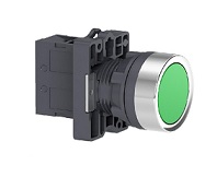 [S02] Schneider Electric XA2 สวิตช์ปุ่มกดØ 22มม. แบบพลาสติก XA2EA21 สี ...