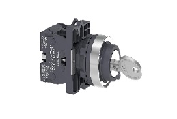 [S40] Schneider Electric XA2 สวิตช์กุญแจØ 22มม. แบบพลาสติก XA2EG73 ราคา ...