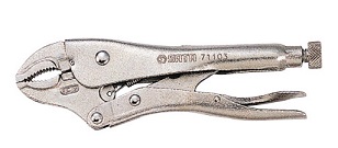 [U206] SATA คีมล็อคปากโค้งขนาด 10นิ้ว SATA 71103 ราคา 594 บาท