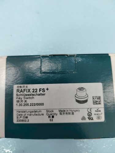 RAFIX 22FS+ KEY SWITCH RAFI MODEL NO : 1.30.255.222/000 ราคา 5,880 บาท