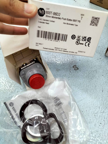 ALLEN-BRADLEY 30MM. MOMENTARY PUSH BUTTON 800T PB MODEL: MODEL: 800T ...