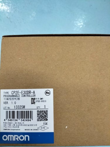 OMRON PROGRAMMABLE CONTROLLER PLC MODEL: CP2E-E30DR-A ราคา 4,850.00 บาท