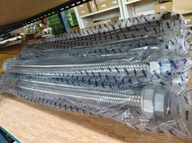 TOZEN FLEXIBLE METAL HOSE ID.2'' OL 1M. SF-100 SU304 หัวเหล็ก ราคา ...