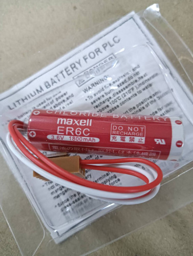 MAXELL BATTERY LITHIUM MODEL: ER6C 3.6V 1800MAH ราคา 890.00 บาท