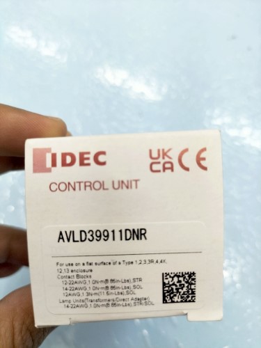 IDEC CONTROL UNIT MODEL: AVLD39911DN-R-24V ราคา 910.00 บาท