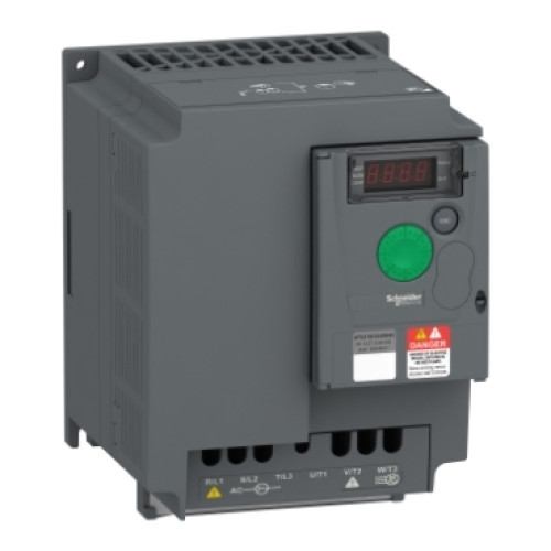 variable speed drive, Easy Altivar 310, heavy duty, 4kW, 5hp, normal ...