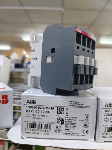 ABB MAGNETIC CONTACTOR MODEL: AX25-30-10-84 110V 50HZ / 110-120V 60HZ ราคา 1,200 บาท