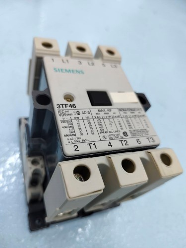 SIEMENS CONTACTOR MODEL: 3TF46 22-ODB4 3 PHASE ราคา 9,900.00 บาท