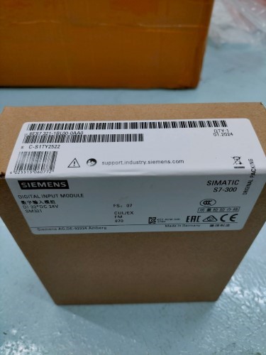 SIEMENS DIGITAL INPUT MODULE DI 32*DC24V SM321 MODEL: 6ES7321-1BL00 ...