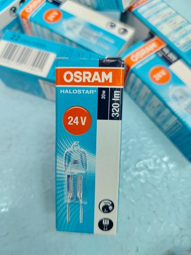 OSRAM หลอดไฟ HALOSTAR MODEL: 64435 2900K G4 24V 20W 320LM ราคา 135.00 บาท
