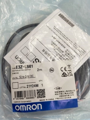 OMRON PHOTOELECTRIC SWITCH MODEL: E3Z-LS61 12-24VDC ราคา 1,550.00 บาท