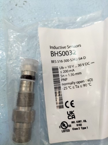 BALLUFF INDUCTIVE SENSOR MODEL: BES 516-300-S262-S4-D 10-30VDC ราคา ...