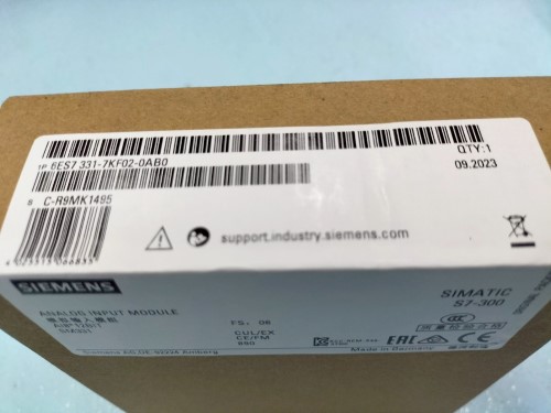 SIEMENS MODEL: 6ES7331-7KF02-0AB0 ANALOG INPUT MODULE A18 12BIT SM331 ราคา 9,800.00 บาท