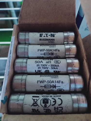 EATON BUSSMANN FUSE MODEL: FWP-50A14FA 50A 700V ราคา 790 บาท