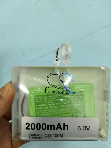 CAMERON SINO 200MAH REPLACEMENT BATTERY FOR CD-100M 6.0V ราคา 3,900.00 บาท