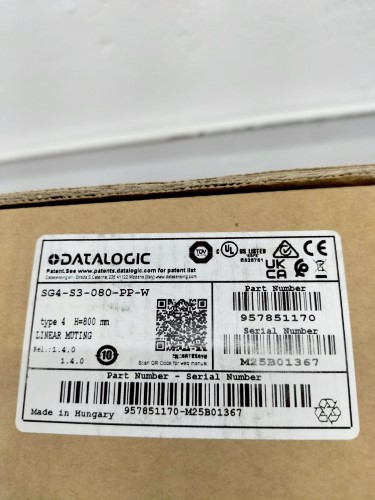 DATALOGIC MODEL: SG4-S3-080-PP-W ราคา 31,080.00 บาท