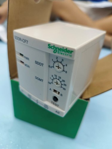 SCHNEIDER SHUTDOWN AUTO RESTART RELAY MODEL: SDDR-CF7 110/115/120VAC ...
