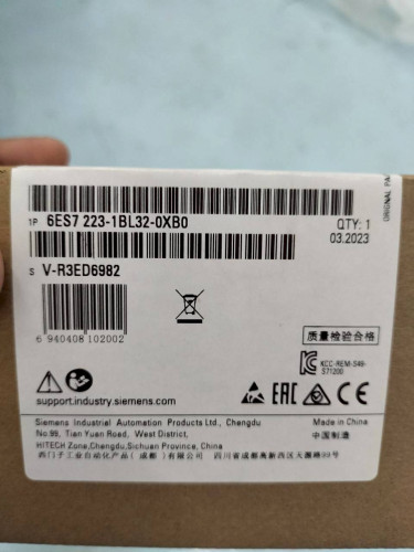 SIEMENS SIMATIC S7-1200 MODEL: 6ES7223-1BL32-0XB0 ราคา 6,950.00 บาท