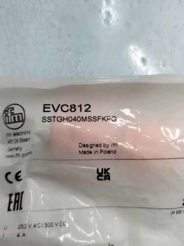 IFM ELECTRONIC MODEL: EVC812 SSTGH040MSSFKPG ราคา 590.00 บาท