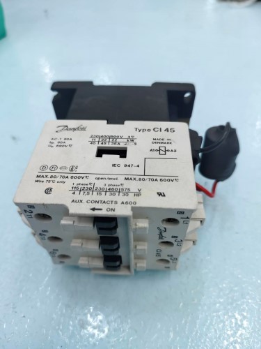 DANFOSS MAGNETIC CONTACTOR MODEL: CI45 80/70A 600V ราคา 7,056.00 บาท