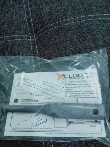 XCLUDER RODENT AND PEST DEFENSE F.I.T FRYE INSPECTION TOOL ราคา 3,020. ...