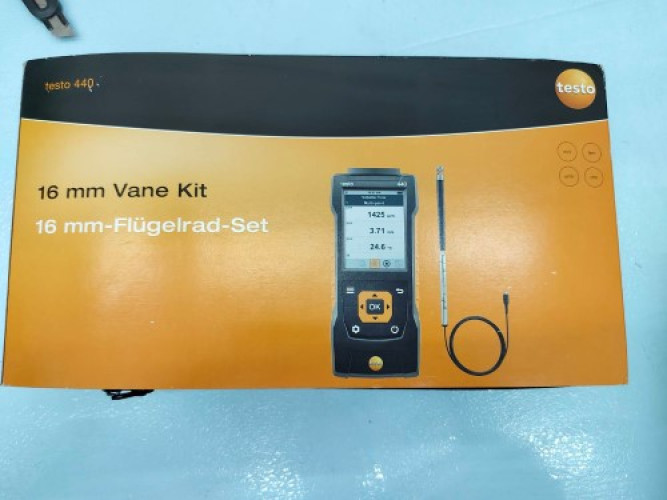 TESTO DP AIR VELOCITY & IAQ METER INCL MODEL: TESTO 440 16MM VANE KIT ...