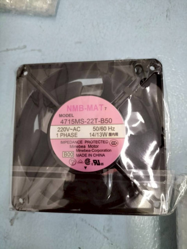 NMB-MAT FAN MODEL: 4715MS-22T-B50 220VAC 14/13W ราคา 1,100.00 บาท