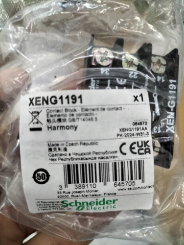SCHNEIDER MODEL: XENG1191 ราคา 735.00 บาท