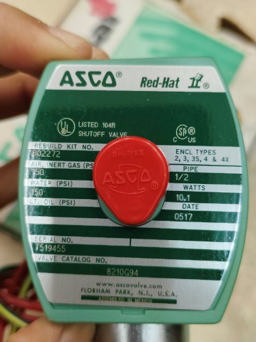 ASCO SOLENOID VALVE MODEL: 8210G94 ราคา 7,600 บาท
