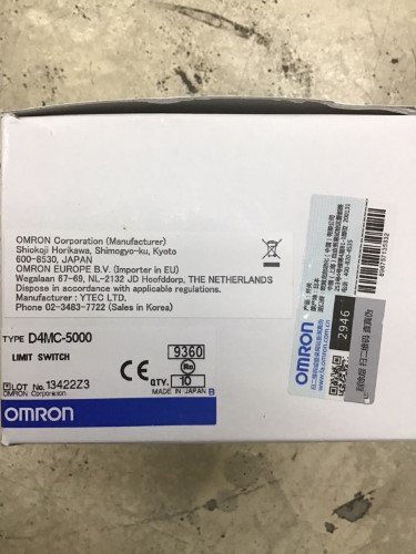OMRON D4MC-5000 ราคา 484 บาท