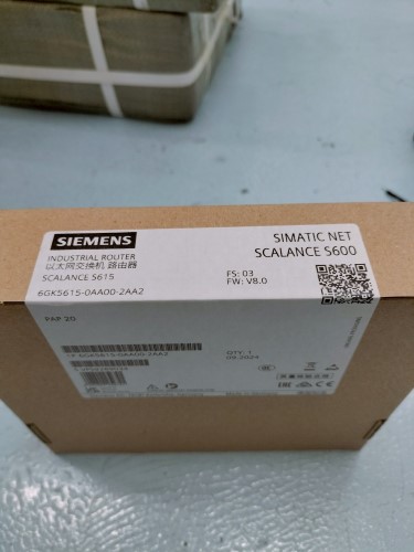 SIEMENS SIMATIC NET SCALANCE S615 MODEL: 6GK5615-0AA0-2AA2 ราคา 34,500. ...