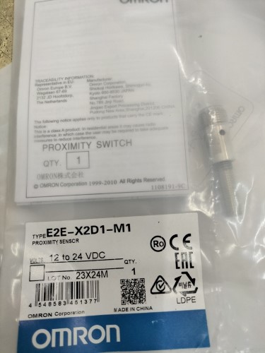 OMRON PROXIMITY SENSOR MODEL: E2E-X2D1-M1 ราคา 1,150.00 บาท