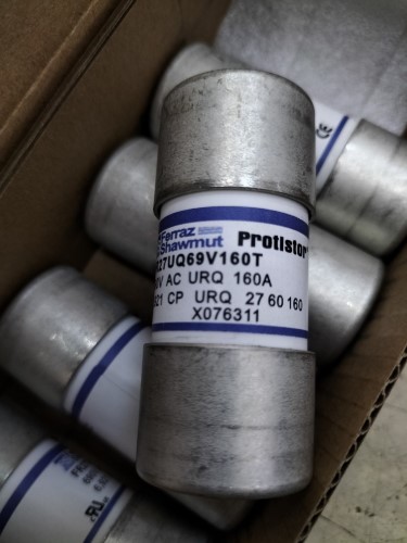 FERRAZ SHAWMUT FUSES CP URGD MODEL: FR27UQ69V160T 27.60.160 690VAC 160A ...
