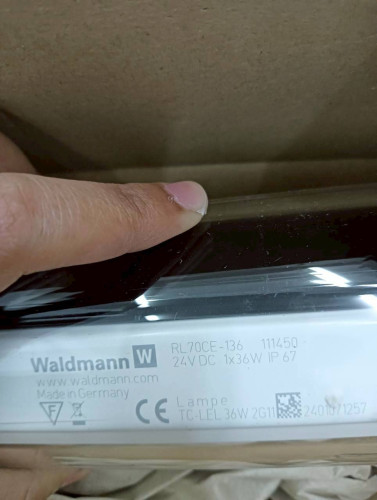 WALDMANN LAMPE FLUORESCENT TUBE MODEL: RL70CE-136 24VDC 1x36W IP67 ราคา ...