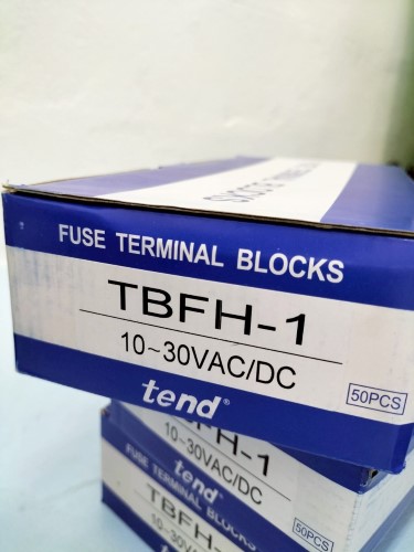 TEND FUSE TERMINAL BLOCK MODEL: TBFH-1 10-30VAC/DC ราคา 189.00 บาท