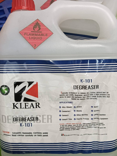 KLEAR K-101 DEGREASER CLEANER M-SOP LV น้ำยาทำความสะอาดอุปกรณ์ไฟฟ้า ...