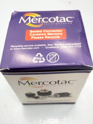 MERCOTAC SLIP RING MODEL:830 BRUSHLESS SLIP RING 8-CONDUCTOR 250V ...