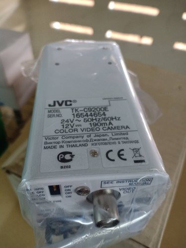 JVC COLOR VIDEO CAMERA MODEL: TK-C9200E 24V 190MA ราคา 6,000.00 บาท