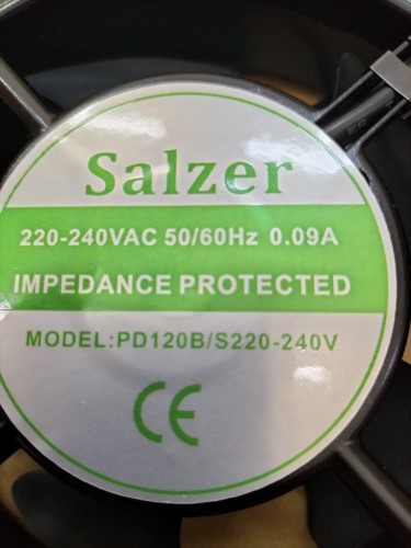 SALZER PD120B/S220-240V 0.09A ราคา 1,000 บาท