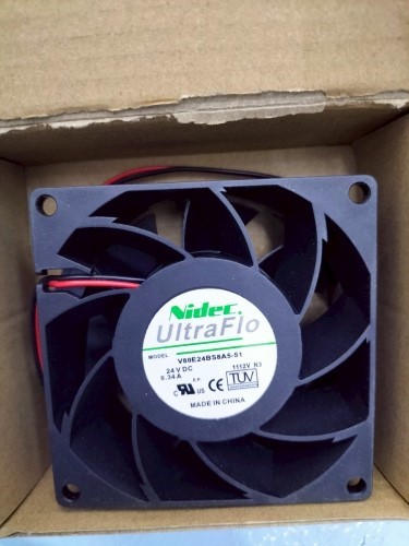NIDEC ULTRAFLO FAN MODEL: V80E24BS8A5-51 24VDC 0.34A ราคา 850.00 บาท