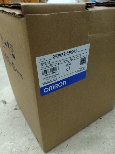 OMRON INVERTER DRIVE MODEL: 3G3MX2-A4004-E 400V 3PHASE 0.4KW ราคา ...