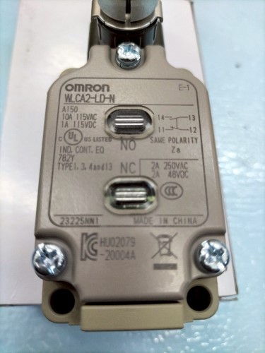 OMRON LIMIT SWITCH MODEL: WLCA2-LD-N ราคา 1,639 บาท